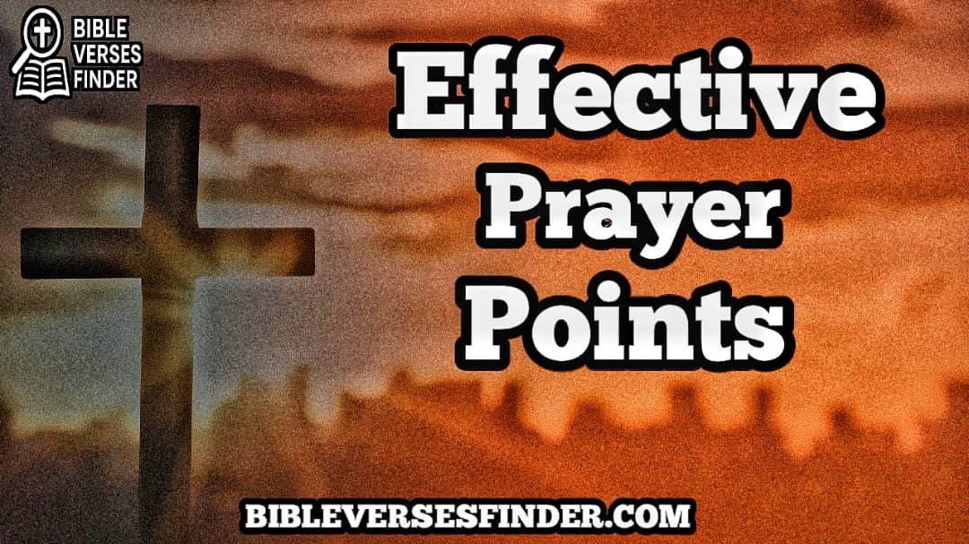 35+ Most Effective Prayer Points Everyone Should Know