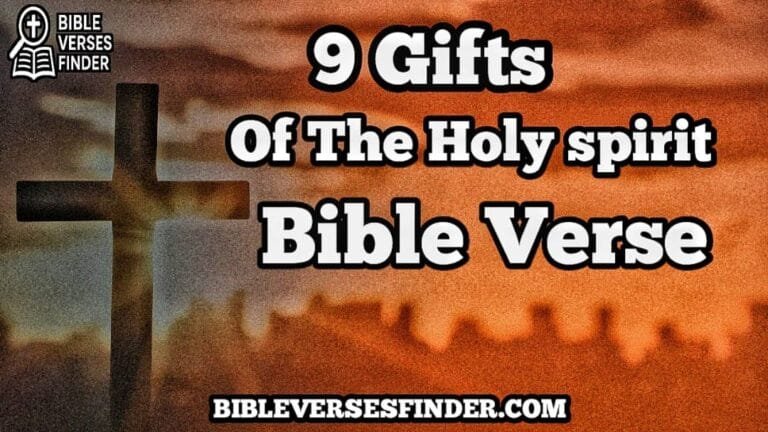 9 Gifts Of The Holy Spirit Bible Verse For Believers